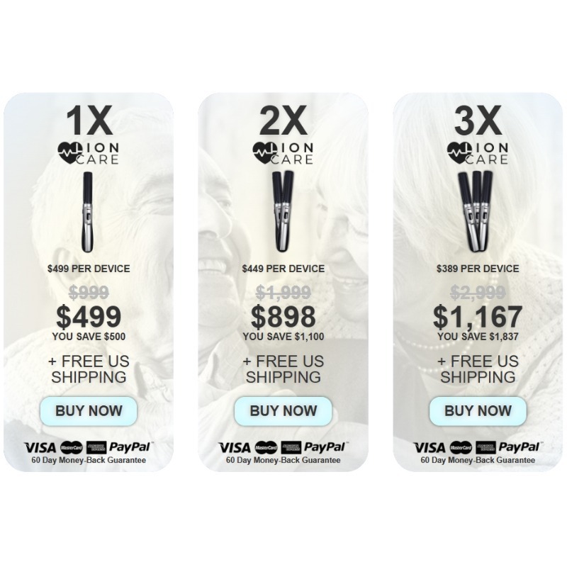 LION Care Terahertz + Ionic Therapy Device